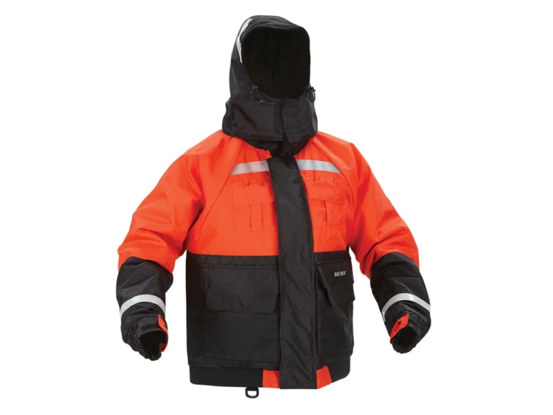 Kent Deluxe Flotation Jacket PFD – Large – Orange - Kemtec Marine ...