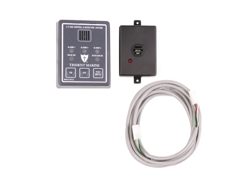 Trident Marine 12/24V Full Detection Panel w/Gas Detector & 10′ Quick ...