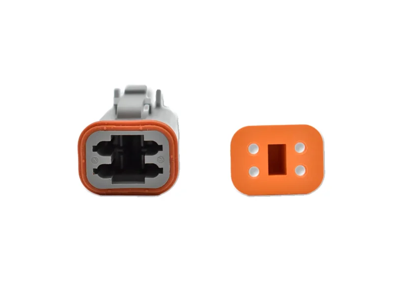 Bluewater 4 Position Female Deutsch Connector w/Wedge Lock - Kemtec ...