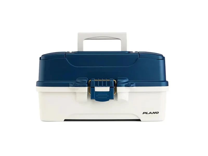 Plano Three-Tray Tackle Box – Blue/White - Kemtec Marine Electronics