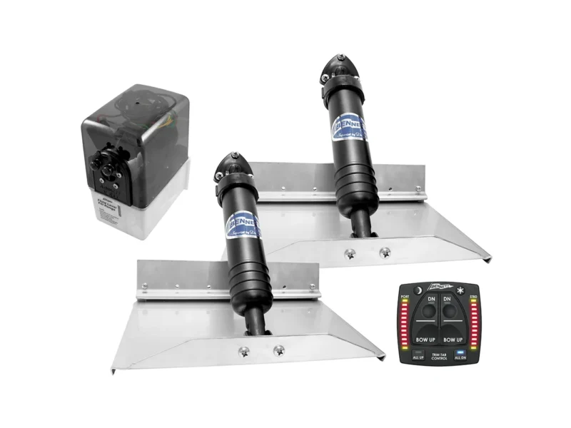 Bennett Marine 12×9 Hydraulic Trim Tab System w/One Box Indication ...